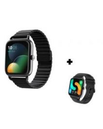 Haylou RS4 Plus Smart Watch With Dual Straps (Magnetic + Silicone ...