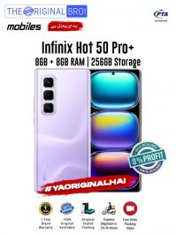 Infinix Hot 50 Pro Plus | 8GB RAM - 256GB Storage | PTA Approved | 12 ...