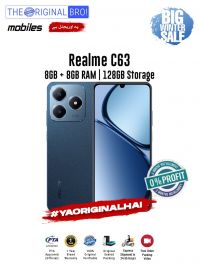 Realme C63 | 8GB RAM - 128GB Storage | PTA Approved | 12 Months ...