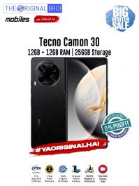 Tecno Camon 30 | 12GB RAM - 256GB Storage | PTA Approved | 12 Months ...