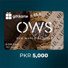 Giftkarte "OWS" Card