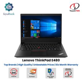 Lenovo ThinkPad E480, Core i5-08th Generation, 08GB Ram, 256GB SSD, 14 ...