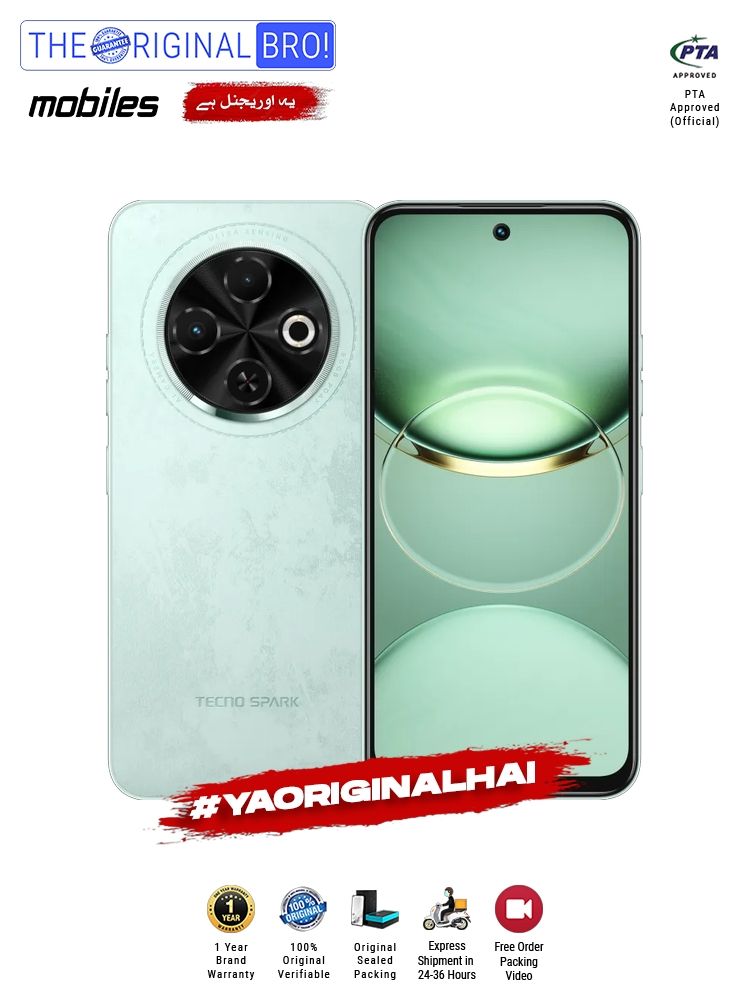 Tecno Spark 30C - 6GB RAM - 128GB Storage - PTA Approved - 12 Months ...