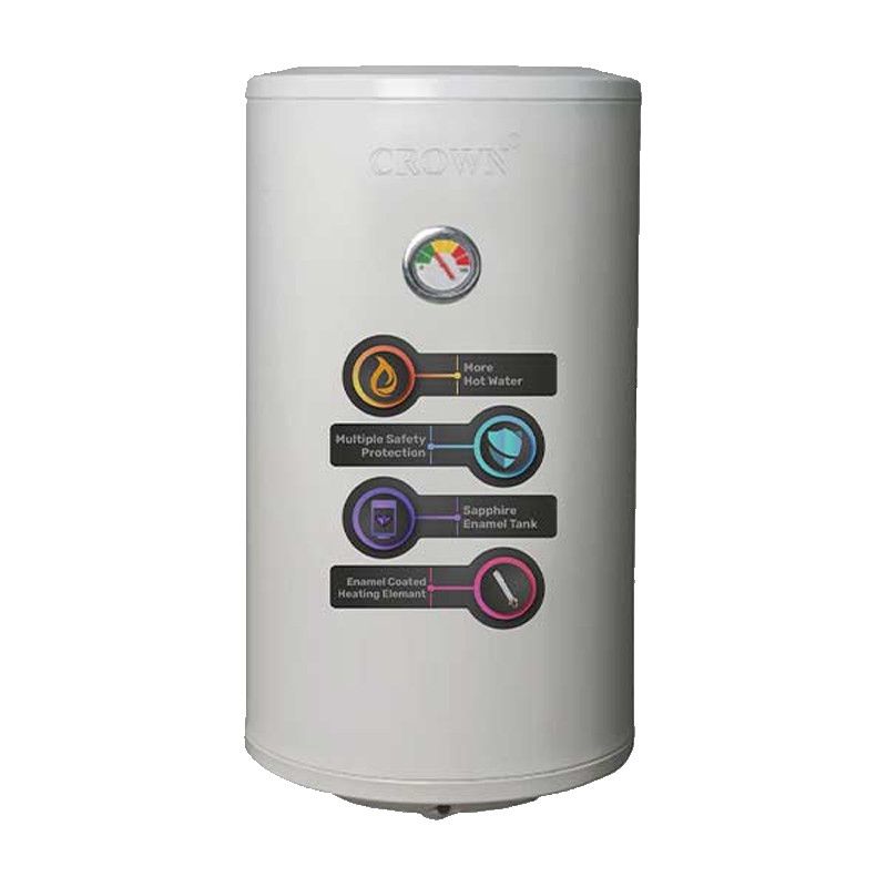 Crown EG-12G Electric Geyser 40 Litter Guage 12 x 16 Imported Itli ...