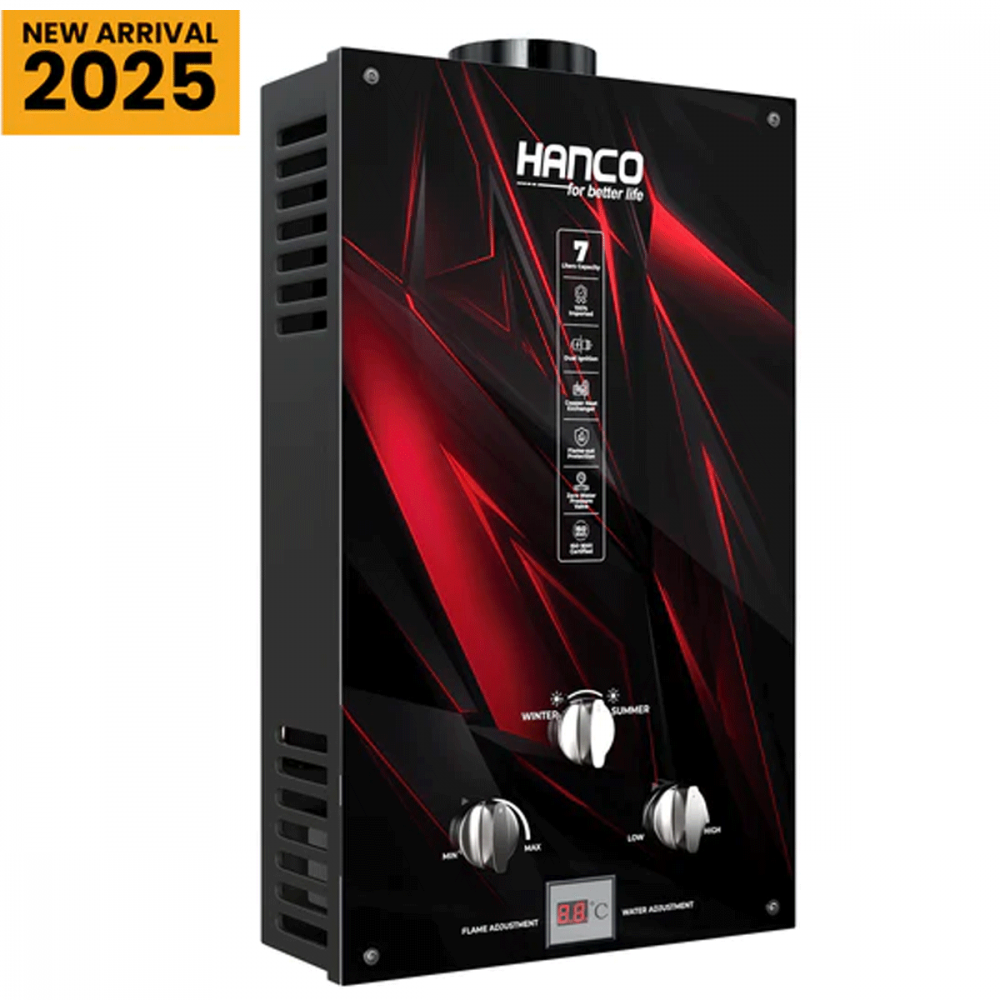 Hanco Model 7G2 Instant Water Heater 7 Liters (LPG Gas) Dual Ignition ...