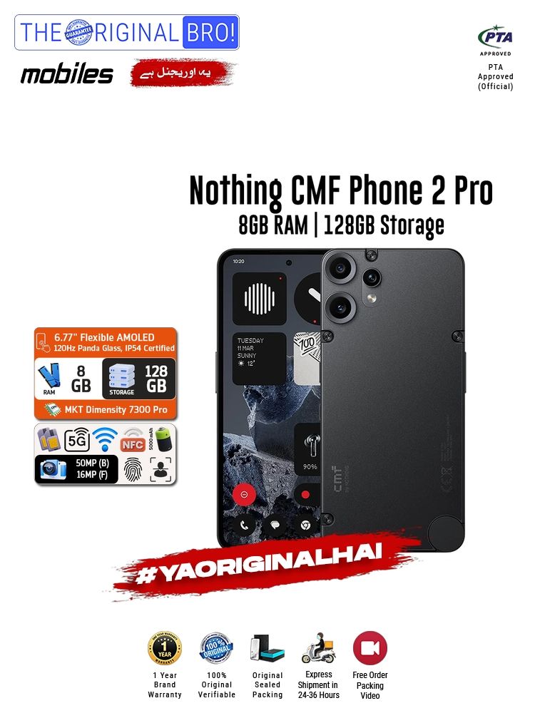 Buy Now Nothing CMF Phone 2 Pro Pay Later in Easy Installments from The ...