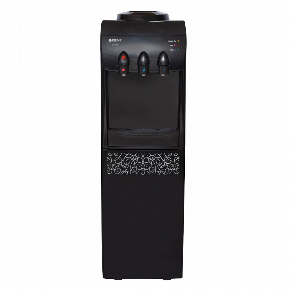 Orient Icon 3 Taps Water Dispenser Black