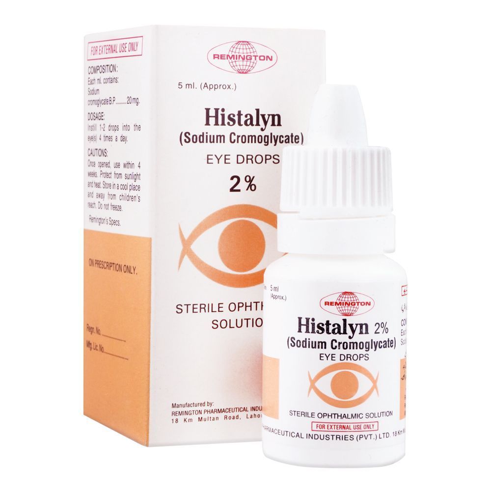 Remington Pharmaceuticals Histalyn Eye Drops, 5ml, by Naheed on ...