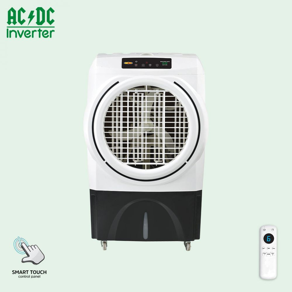 Super Asia ECM-4600 Auto AC/DC Hybrid Room Cooler Advance Technology ...