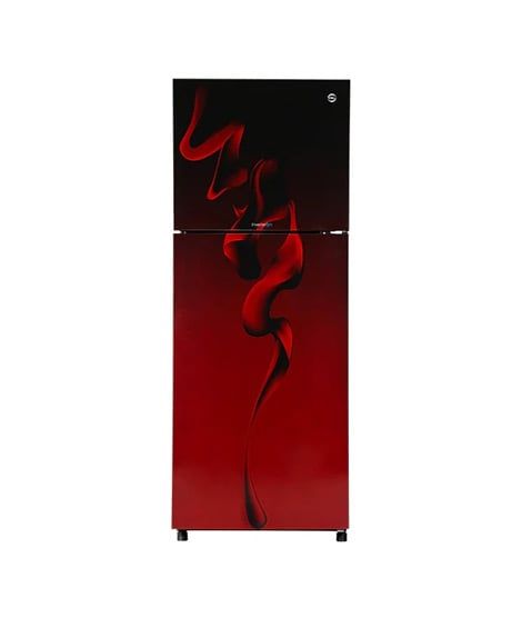 PEL Glass Door Freezer-on-top Refrigerator 20 Cu Ft (PRGD-22260)-Red ...