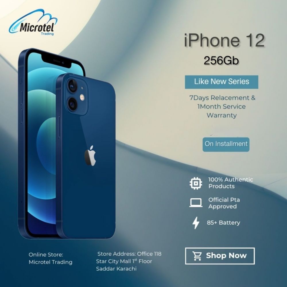 Apple iPhone 12 (256gb) Just LIKE NEW MOBILE Official PTA Approved ...